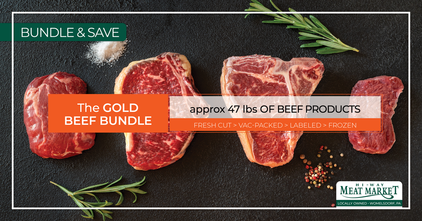 Gold Beef Bundle – HiWayMeats